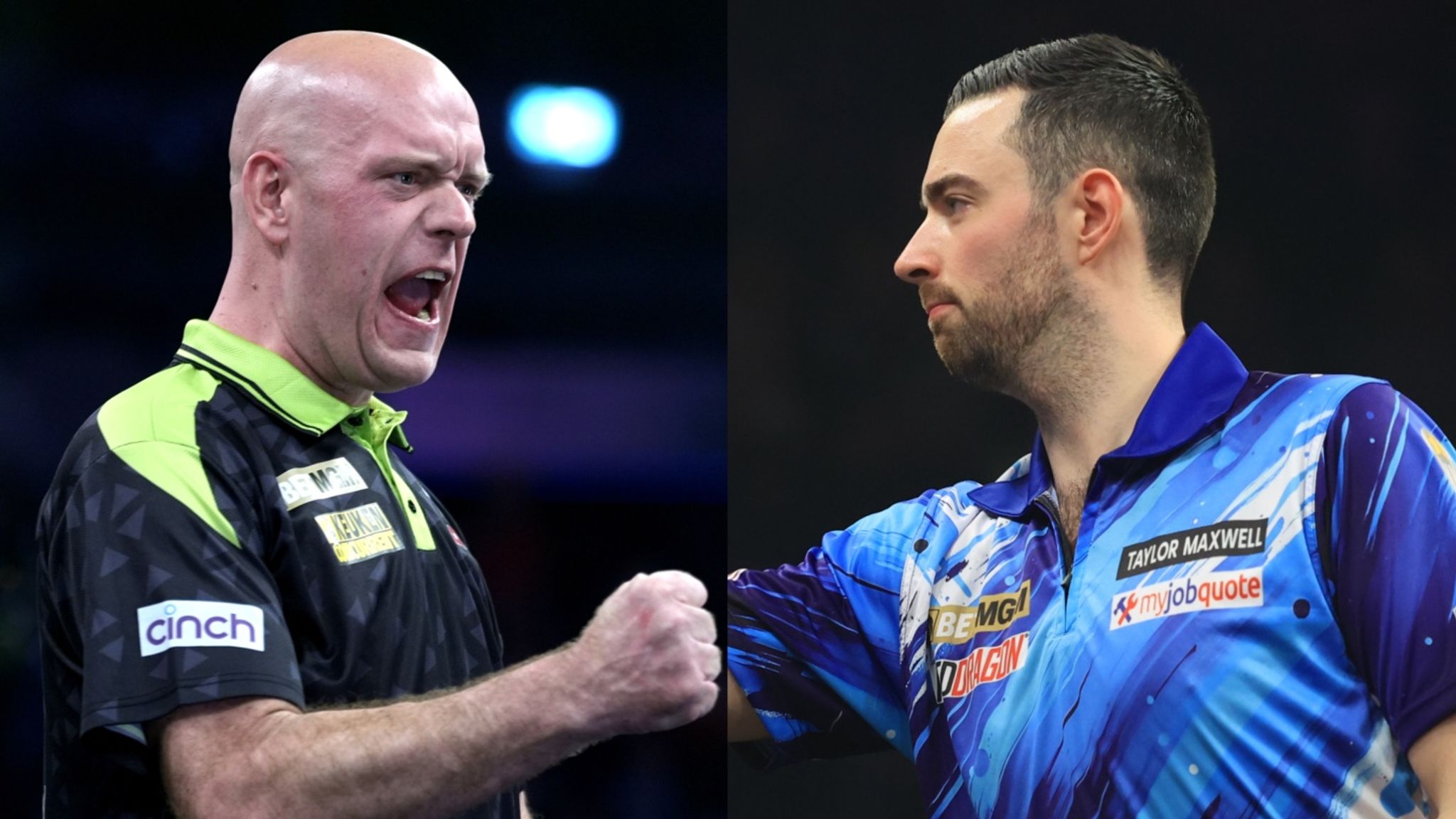 Premier League Darts: Michael van Gerwen and Luke Humphries set for ...