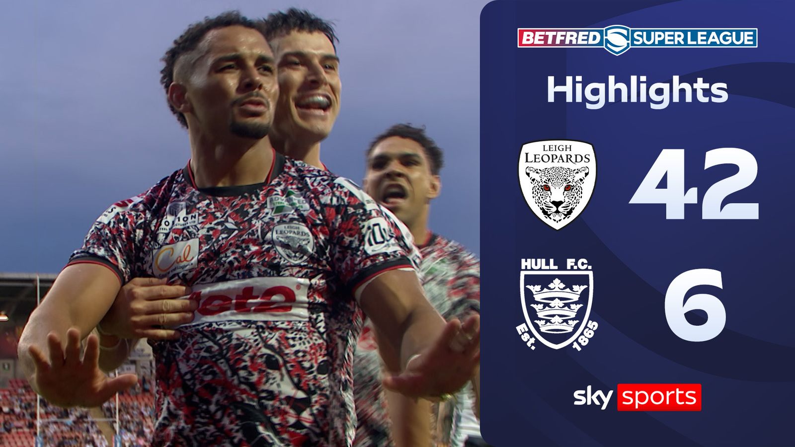 Leigh Leopards 42-6 Hull FC | Super League highlights | Rugby League ...