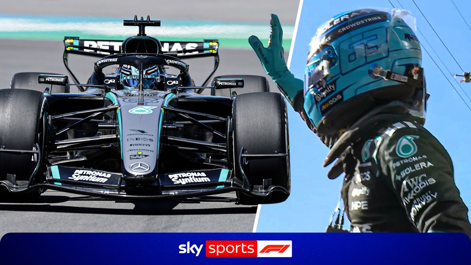 Canadian GP: George Russell claims sprint pole as Kimi Antonelli seals ...