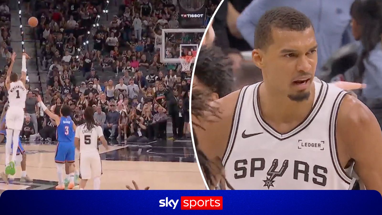 NBA Playoffs: Victor Wembanyama stars as San Antonio Spurs beat ...