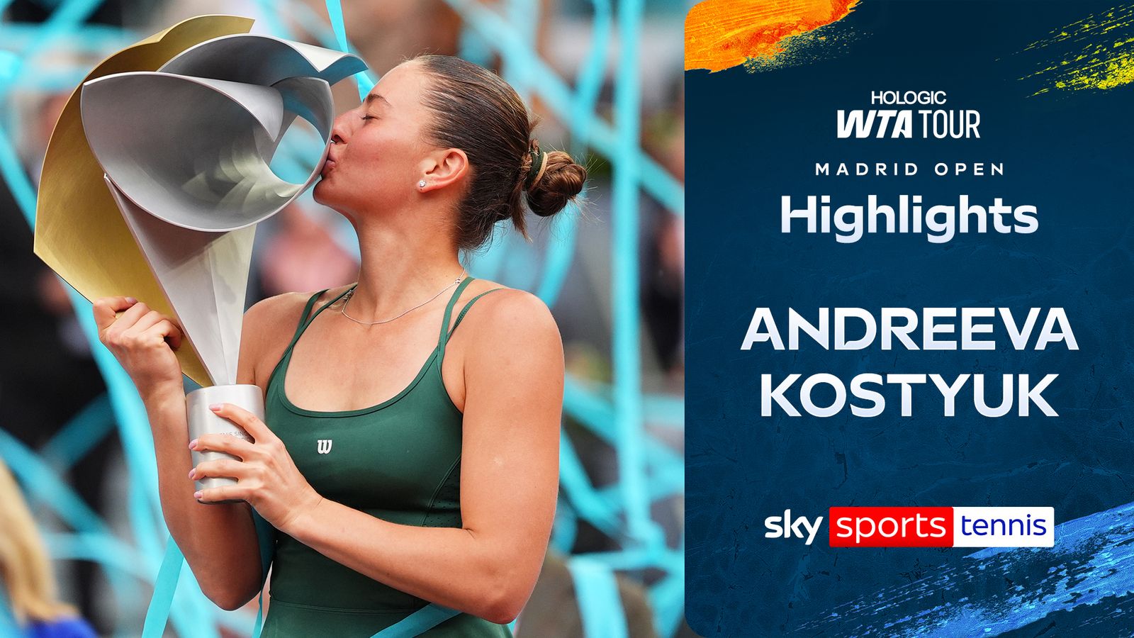 Mirra Andreeva vs Marta Kostyuk | Madrid Open highlights | Tennis News ...