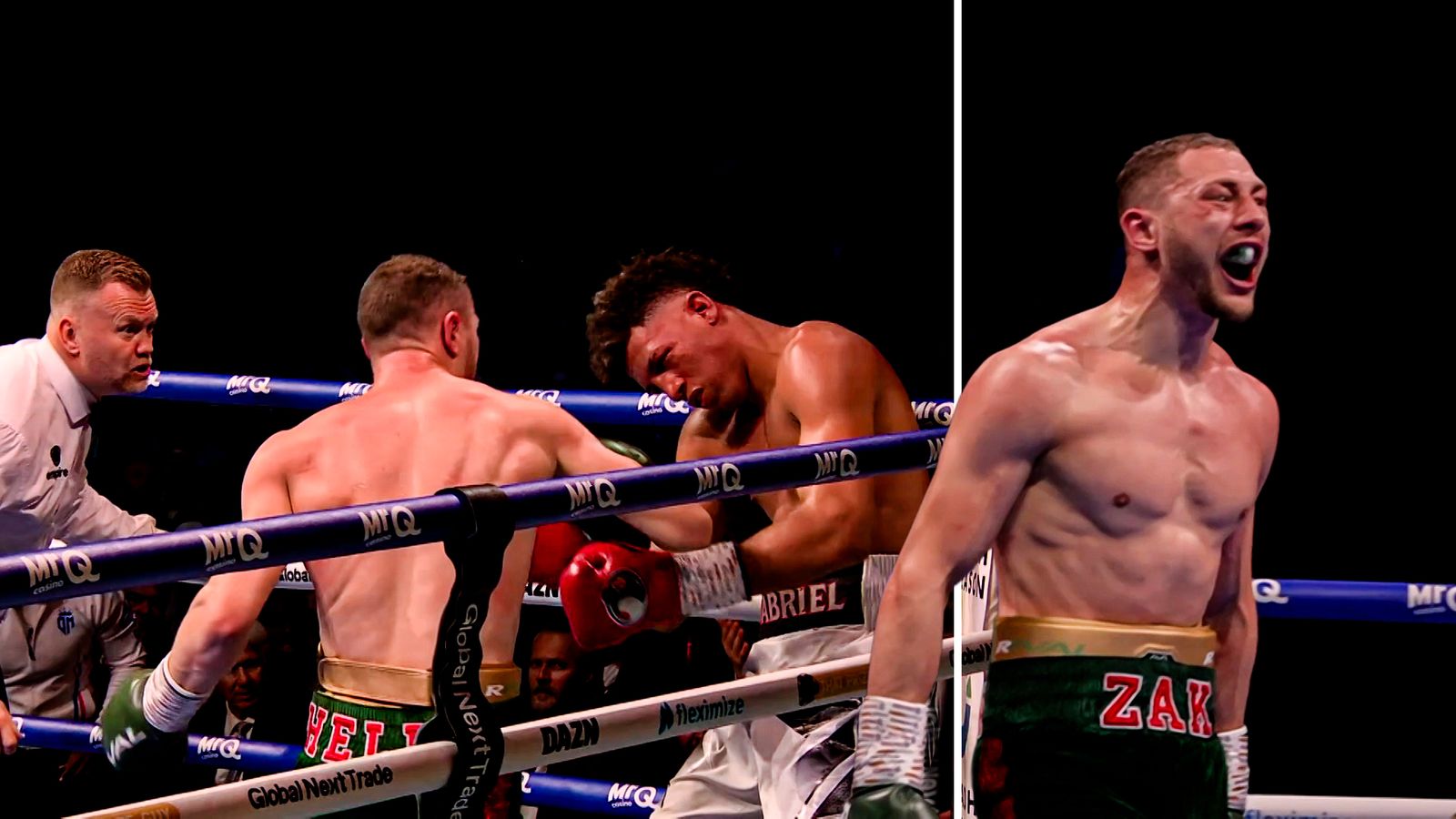 Zak Chelli knocks out David Morrell in huge shock | Boxing News | Sky ...