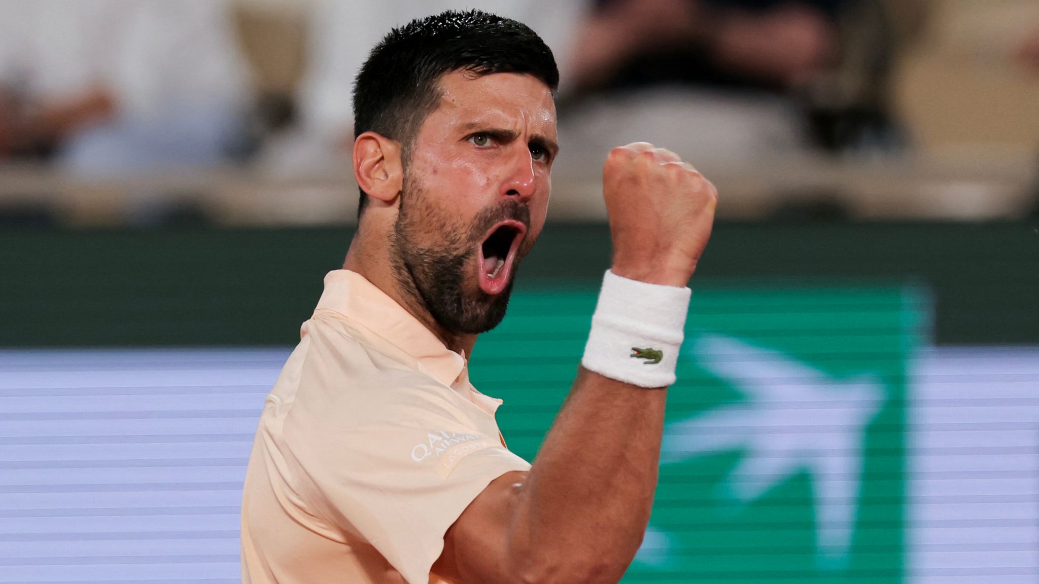 Novak Djokovic: Former world No 1 through to French Open second round ...