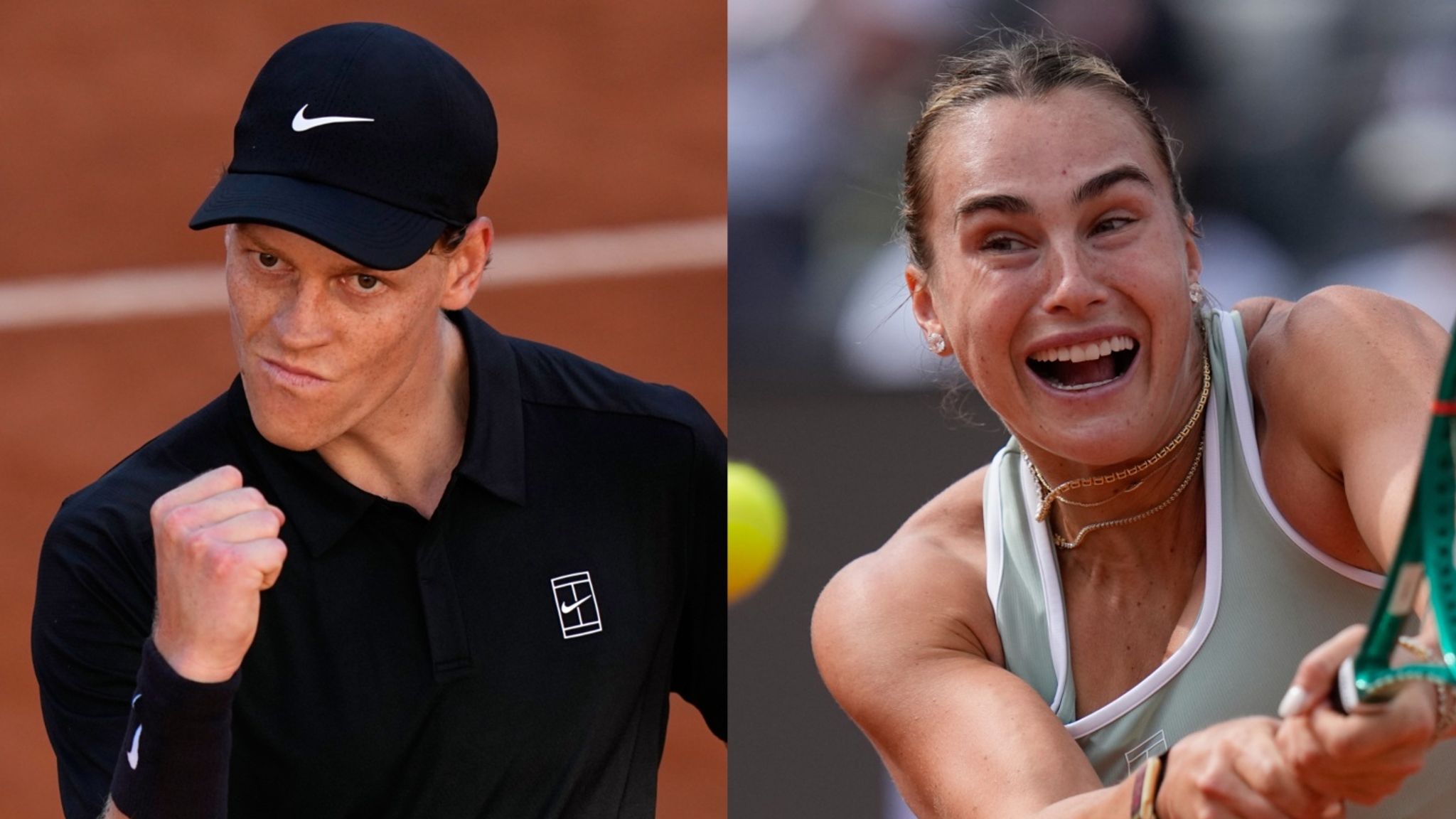 French Open draw: Jannik Sinner primed for career Grand Slam as Aryna ...