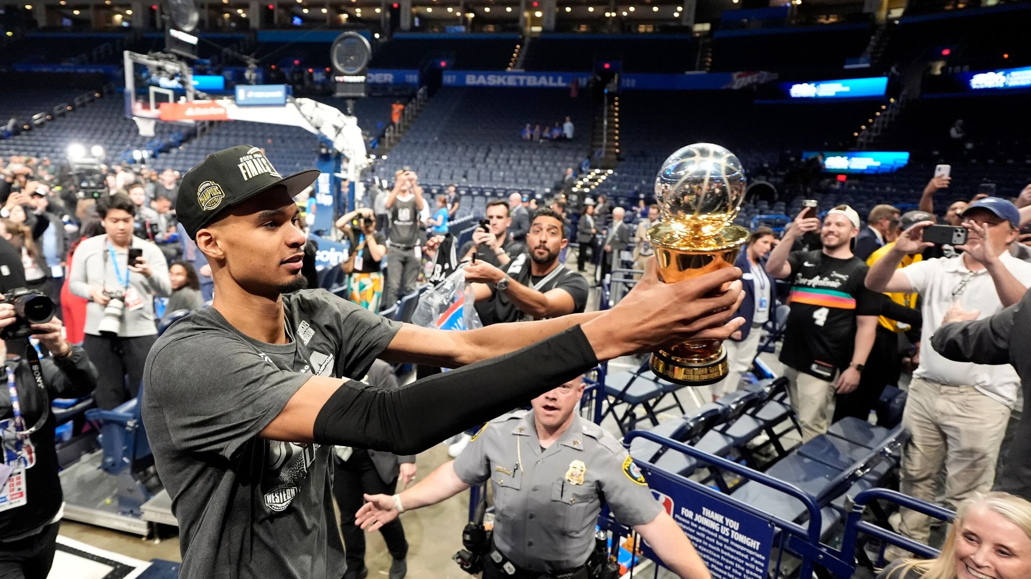 NBA Playoffs: Victor Wembanyama's San Antonio Spurs knock off defending ...