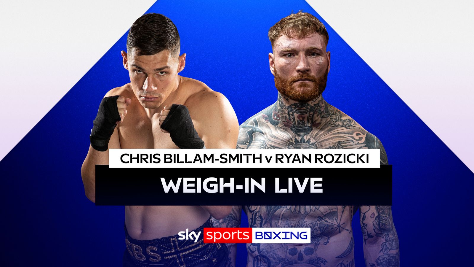 Chris Billam-Smith vs Ryan Rozicki: Free live stream of weigh-in as ...