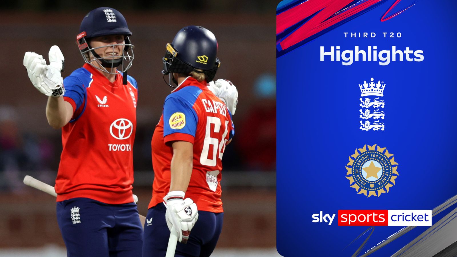 Highlights: England take series as Alice Capsey and Heather Knight ...