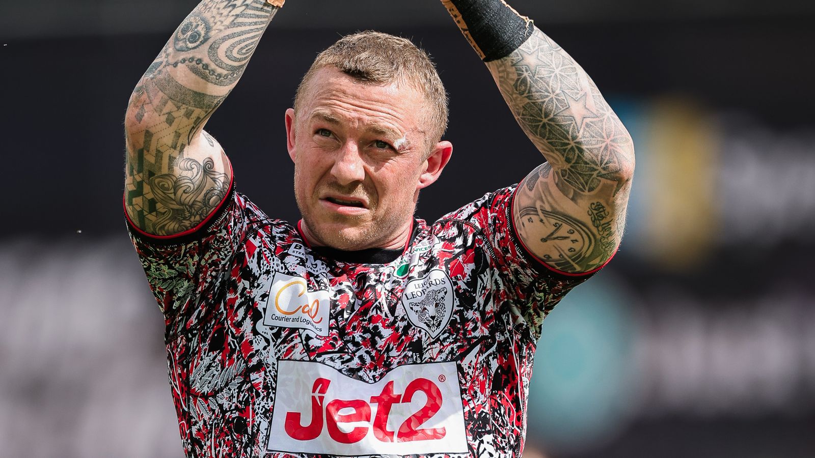 Super League: Josh Charnley scores hat-trick to break all-time tries ...