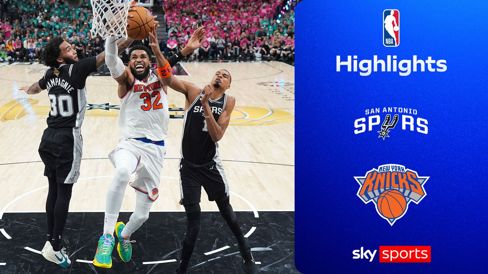 New York Knicks 105-95 San Antonio Spurs | NBA highlights | NBA News ...