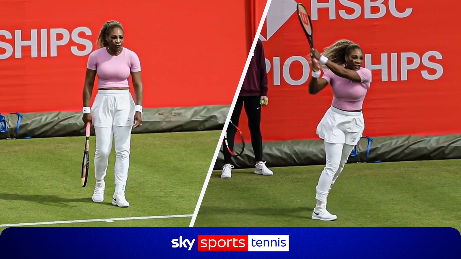 Serena Williams says shock tennis comeback at Queen's Club is not about ...