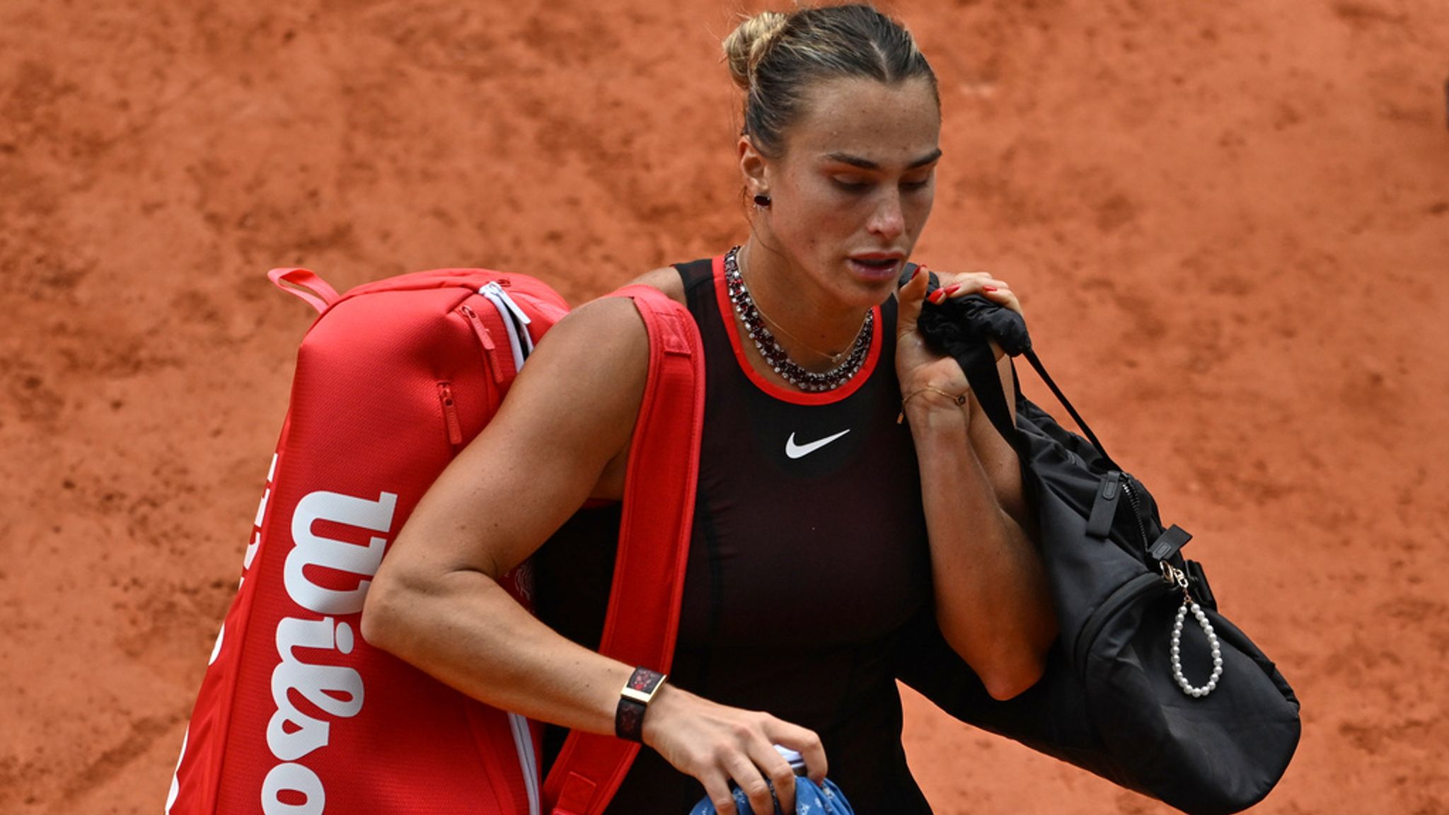 French Open: Aryna Sabalenka knocked out of Roland Garros quarter ...