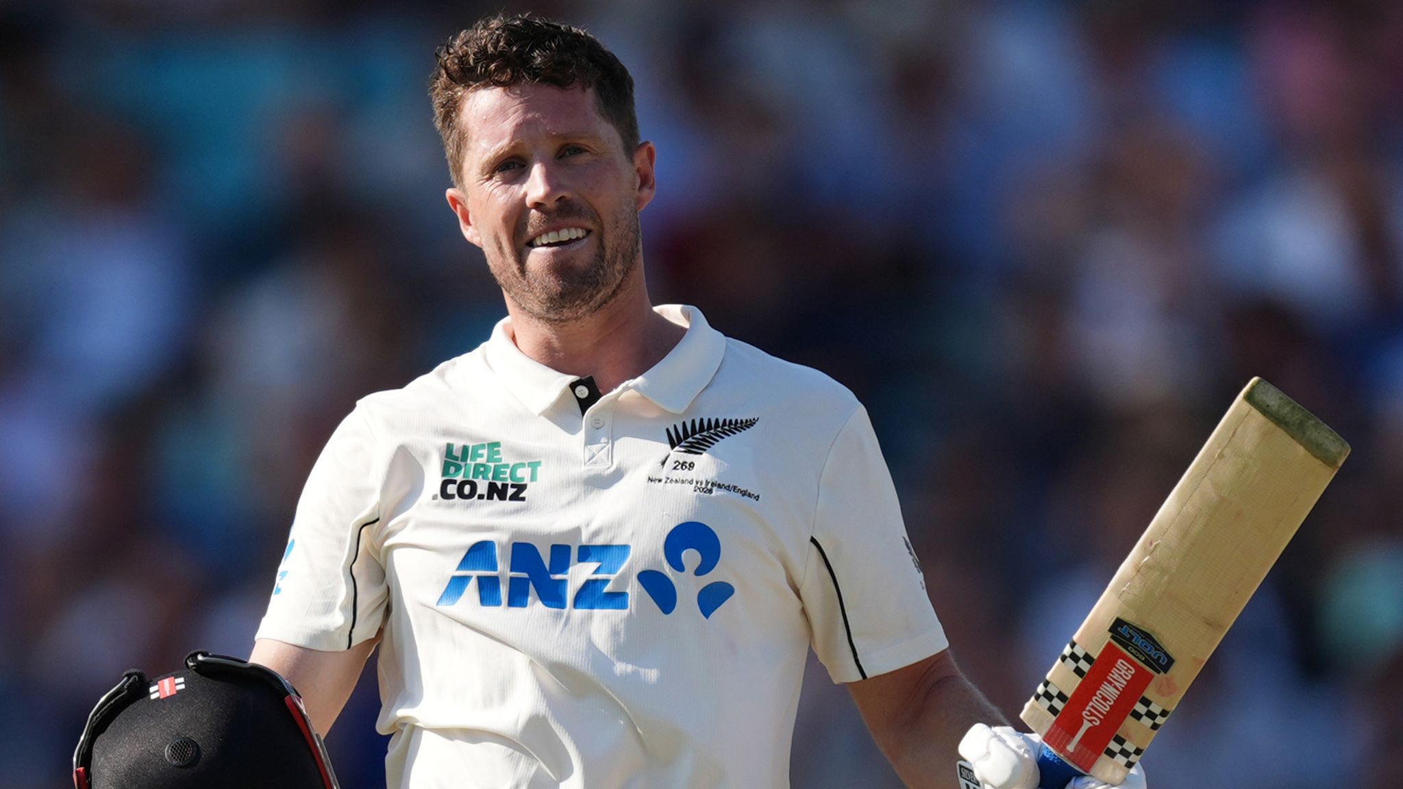 England labour as Henry Nicholls century builds huge New Zealand lead ...