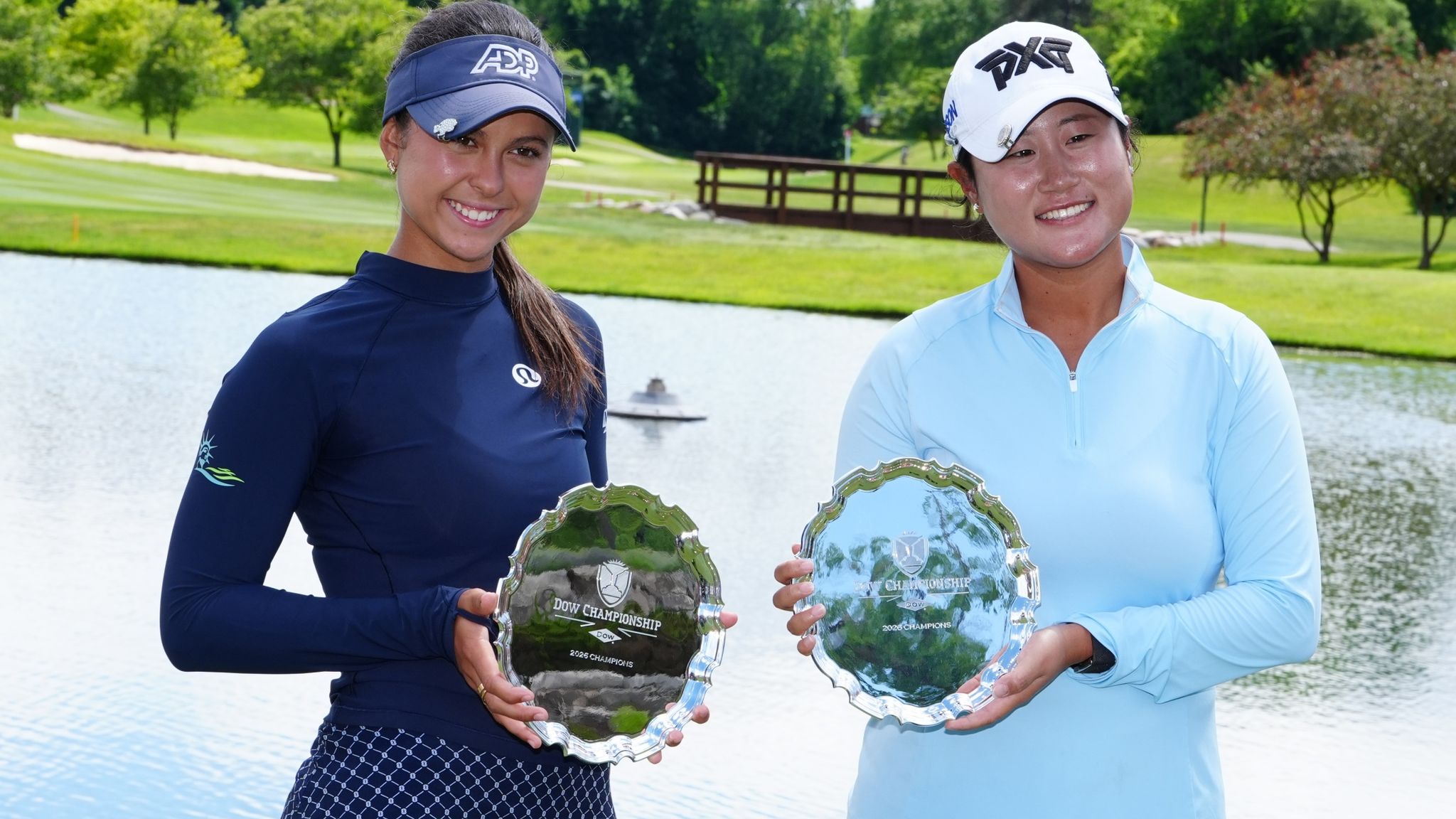 LPGA Tour: Gina Kim and Yana Wilson win Dow Championship with ...