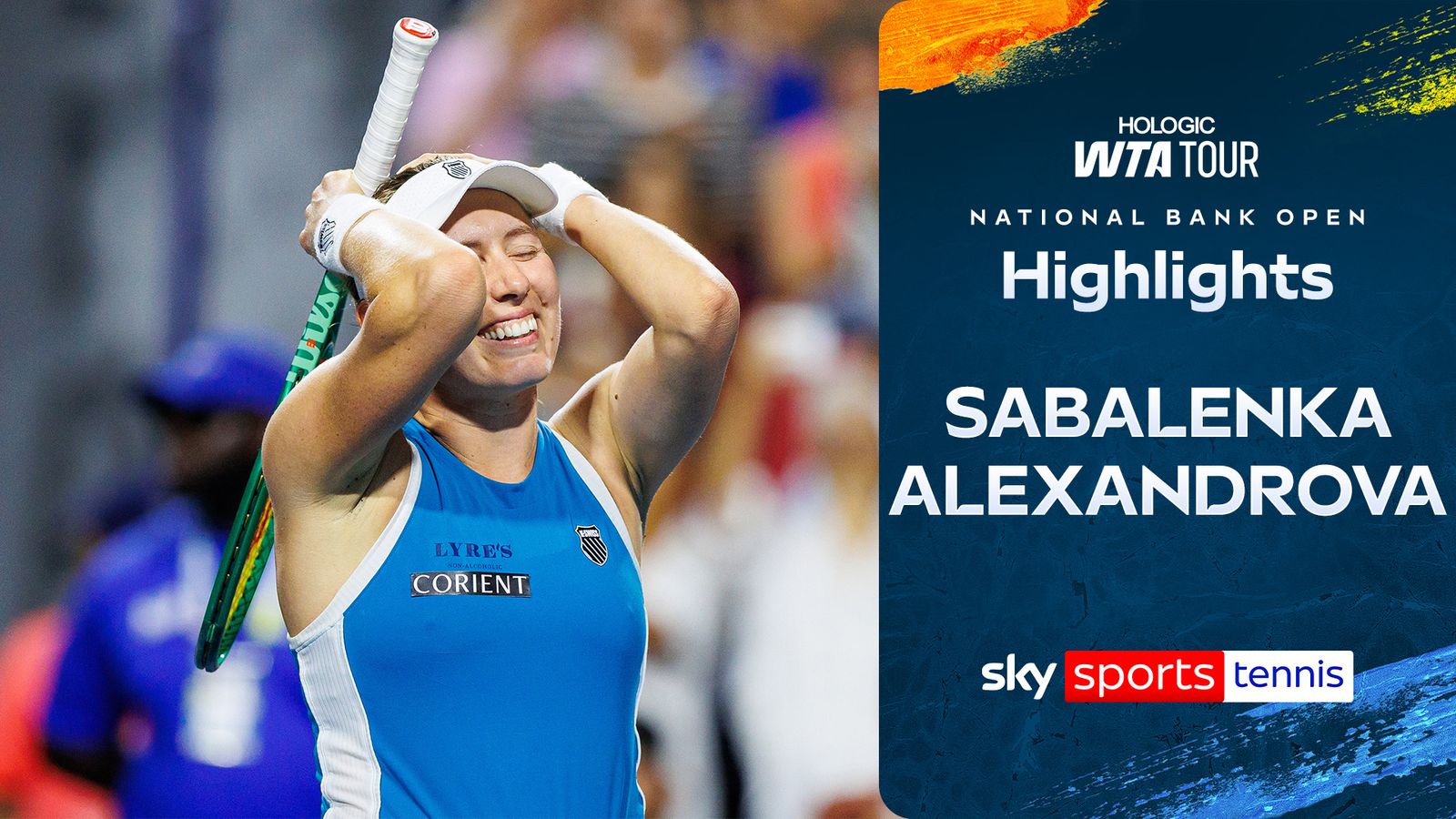 Aryna Sabalenka Vs Ekaterina Alexandrova National Bank Open